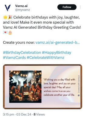 Create Stunning Personalized Greeting Cards Online with AI